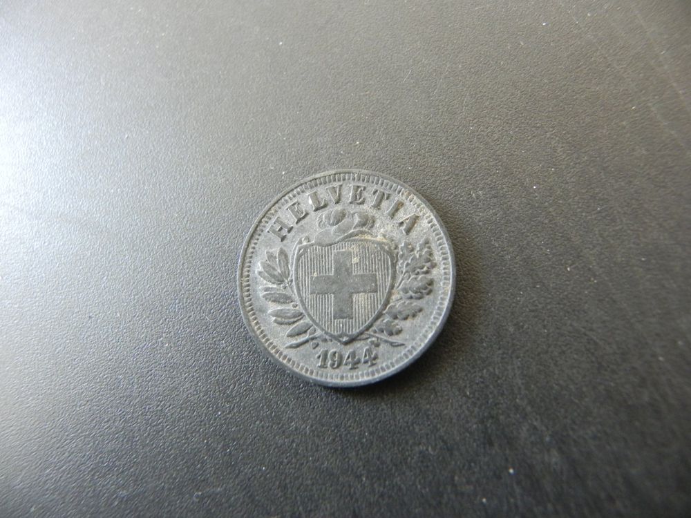 Schweiz 2 Rappen 1944 B (Gebraucht) in Biel/Bienne für CHF 0.6 – mit Lieferung auf Ricardo kaufen