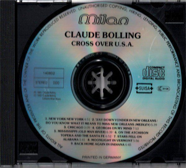 Cross Over USA - Claude Bolling, Guy Touvron, J-P Rampal, (D'occasion ...