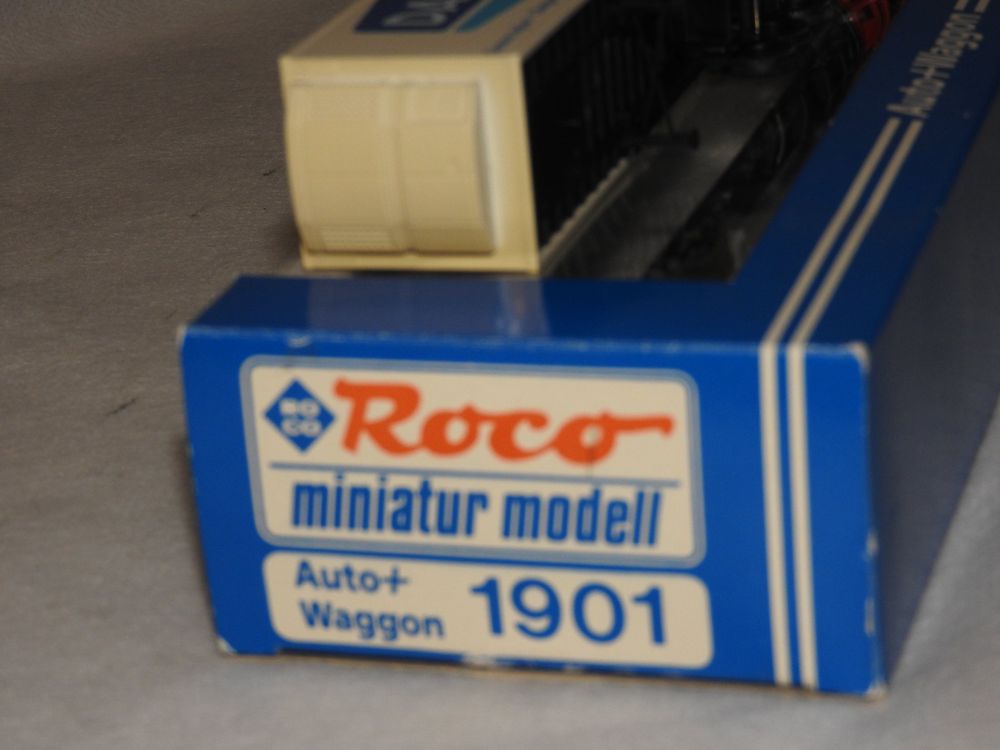 Roco 1901, Auto+Waggon, Kombi-Rail Huckepack-Transportwagen (Gebraucht ...