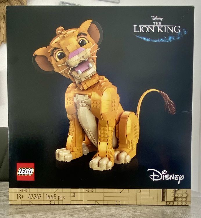 Lego Löwe Simba Set (43247), Disney Der König der Löwen (Neu und ...