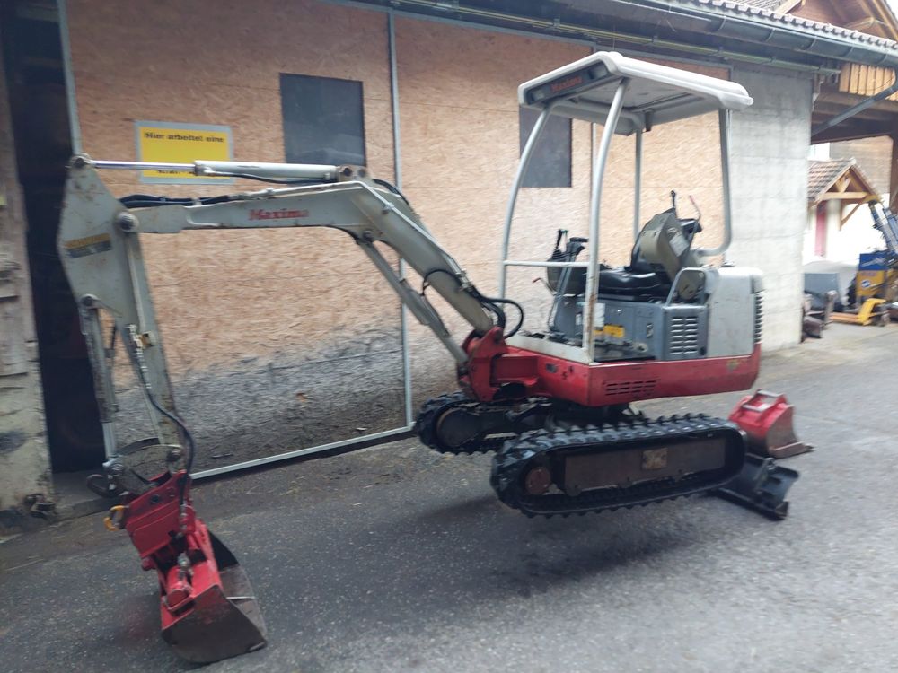 Bagger Takeuchi TB 016 ab 1.- | Kaufen auf Ricardo