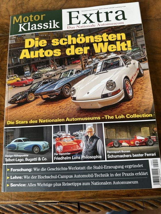 MotorKlassik Extra/Nationale Automuseum/25 (Gebraucht) in hunzenschwil ...
