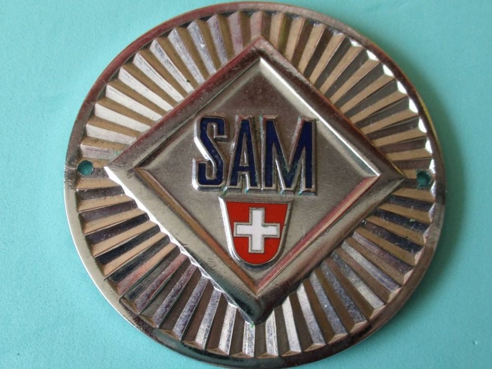 SAM PLAKETTE - EMBLEM - ca.Ø 6 cm (Gebraucht) in Ottikon Gossau ZH für ...