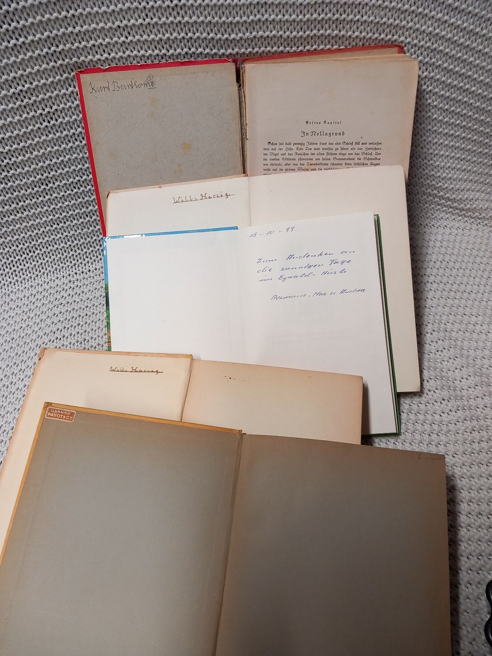 Johanna Spyri 5 antike Bücher, Heidi, Moni, Wildenstein (Gebraucht) in ...