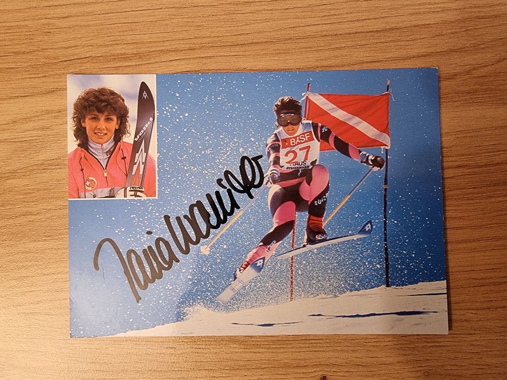 Maria Walliser Originalautogramm (Gebraucht) in Winterthur für CHF 3 ...