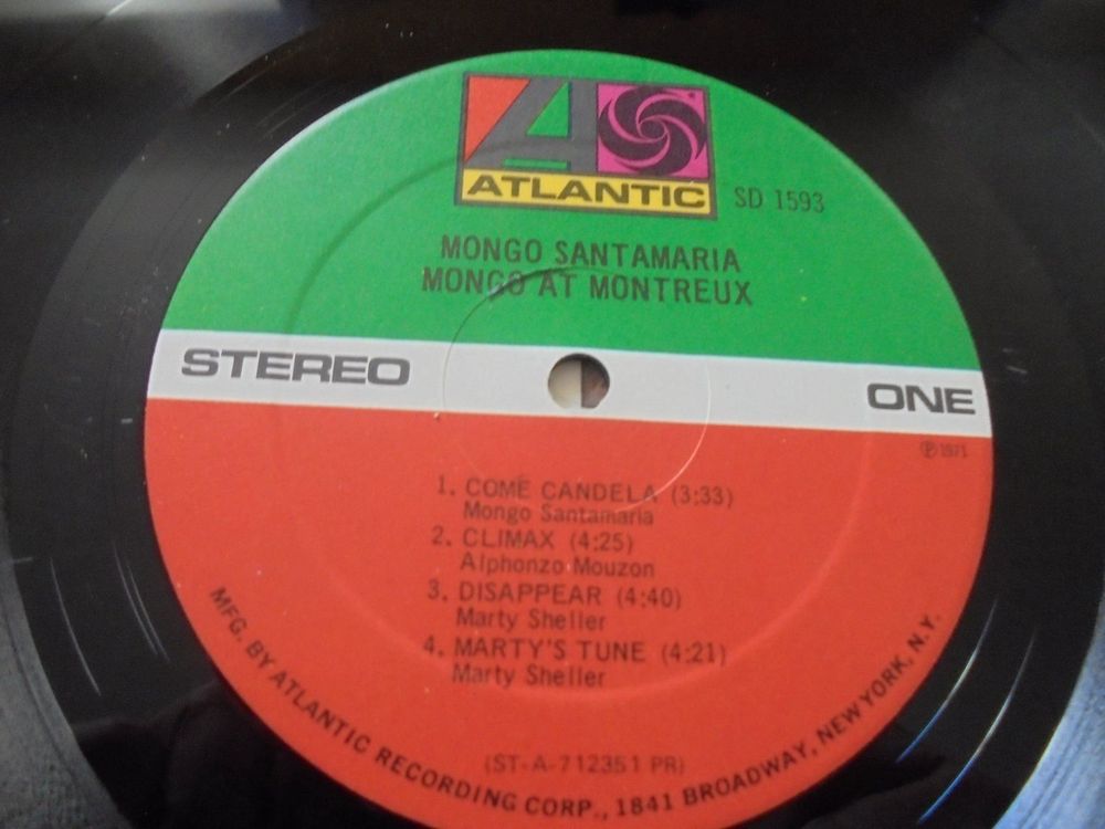 Mongo Santamaria " Mongo at Montreux " LP USA 1971 (Gebraucht) in ...