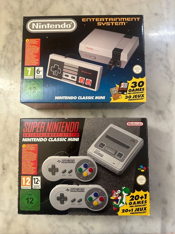 Mini Nes & Mini Snes | Kaufen auf Ricardo