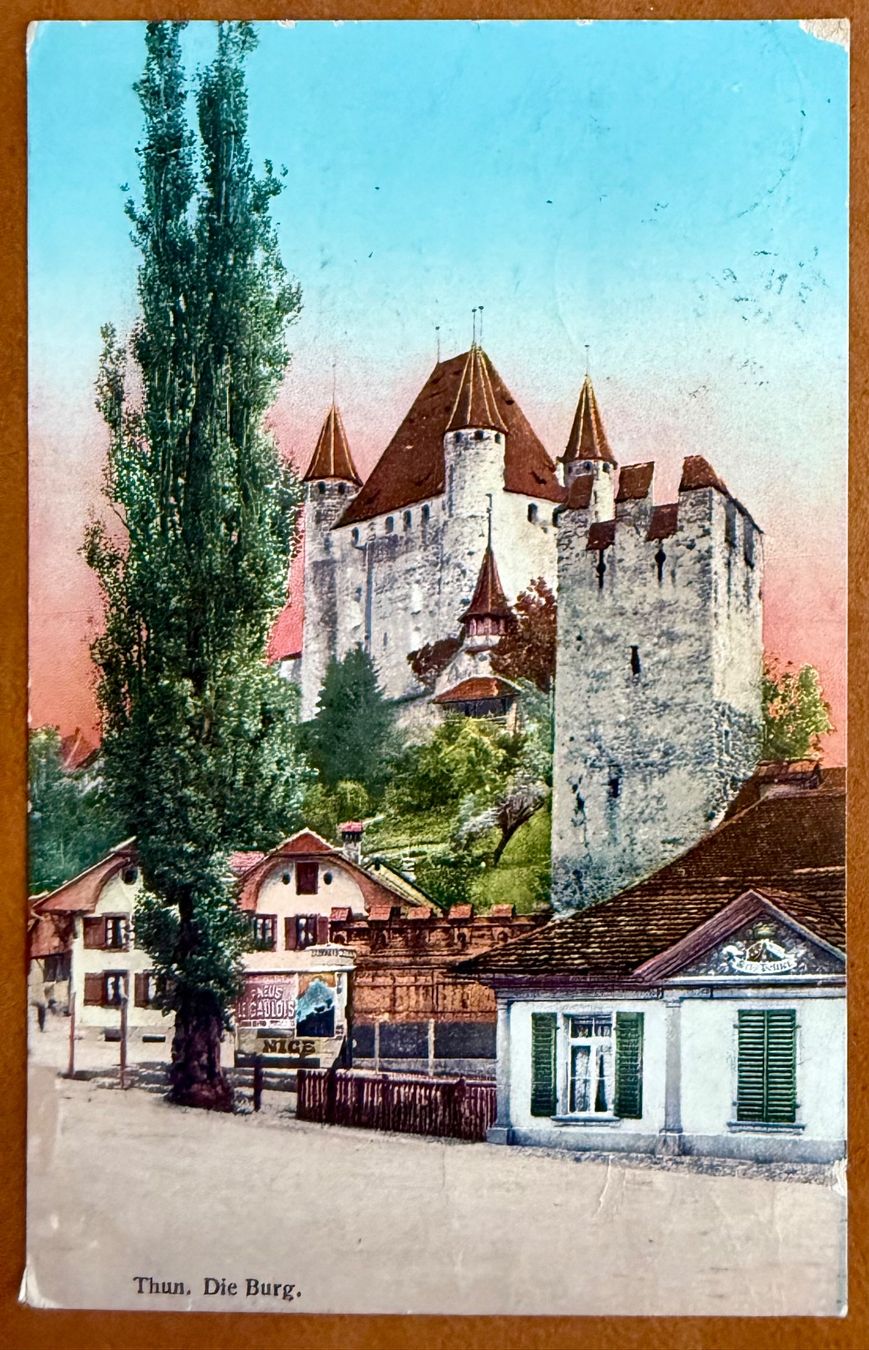 Thun - Die Burg 1913 - Schön karte ! (Gebraucht) in Lutry für CHF 3 ...