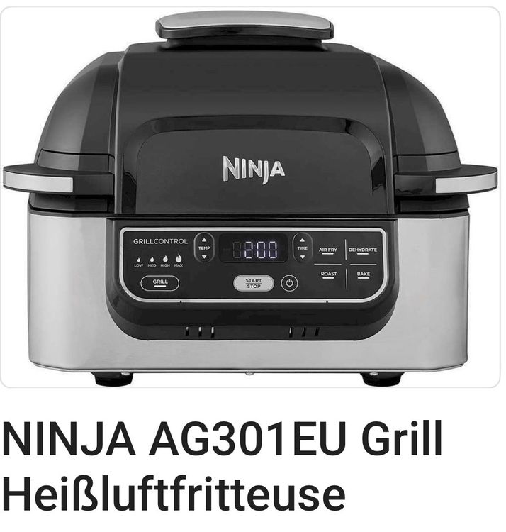 Ninja Foodi AG301EU Grill - Indoor BBQ all year round! (Neu (gemäss ...