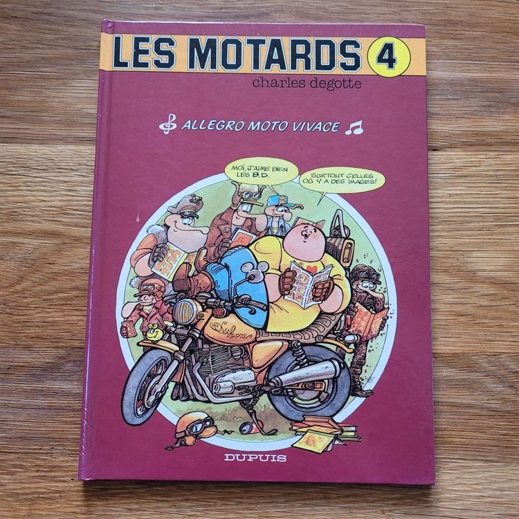 BD EO Cotée Les Motards Tome 4 Allegro Moto Vivace | Kaufen auf Ricardo