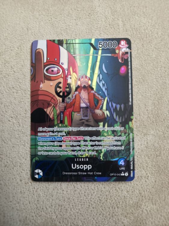 One Piece Usopp OP10-02 Royal blood (Neu (gemäss Beschreibung)) in Turbenthal für CHF 18.95 ...