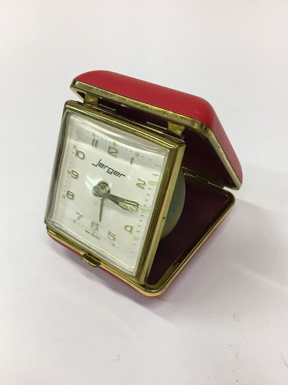 Vintage Jerger Reise Wecker Klappwecker, Rot, Top! (Gebraucht) in Olten ...