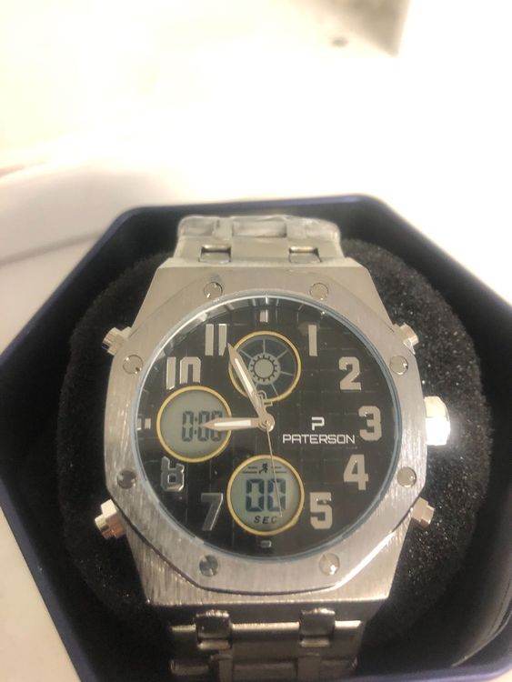 Paterson Quartz Chronograpf Herren Uhr (Neu und originalverpackt) in ...