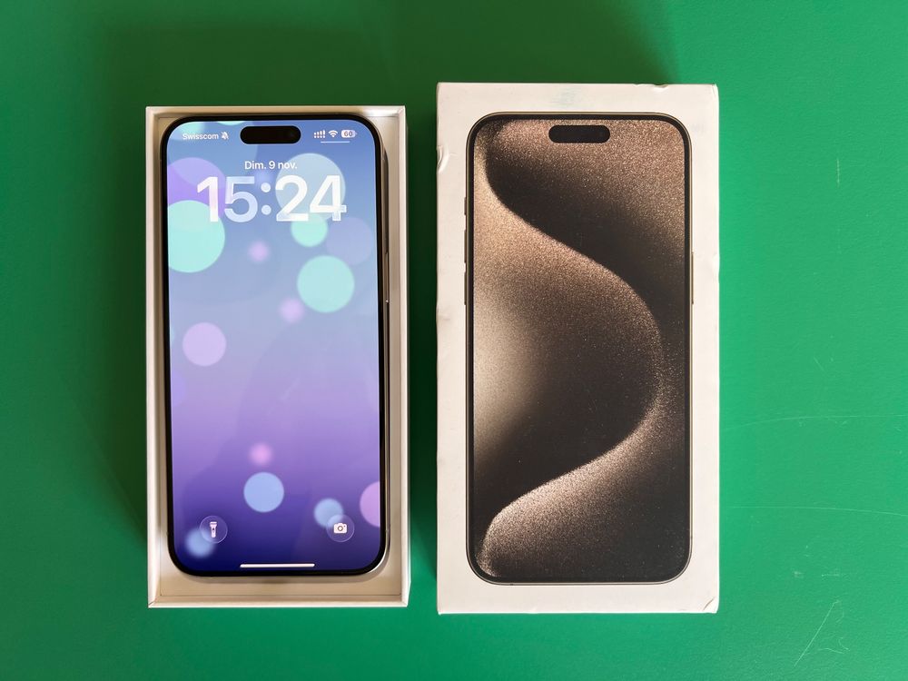 iPhone 15 Pro Max 256GB Natural Titanium (Gebraucht) in Lausanne für ...