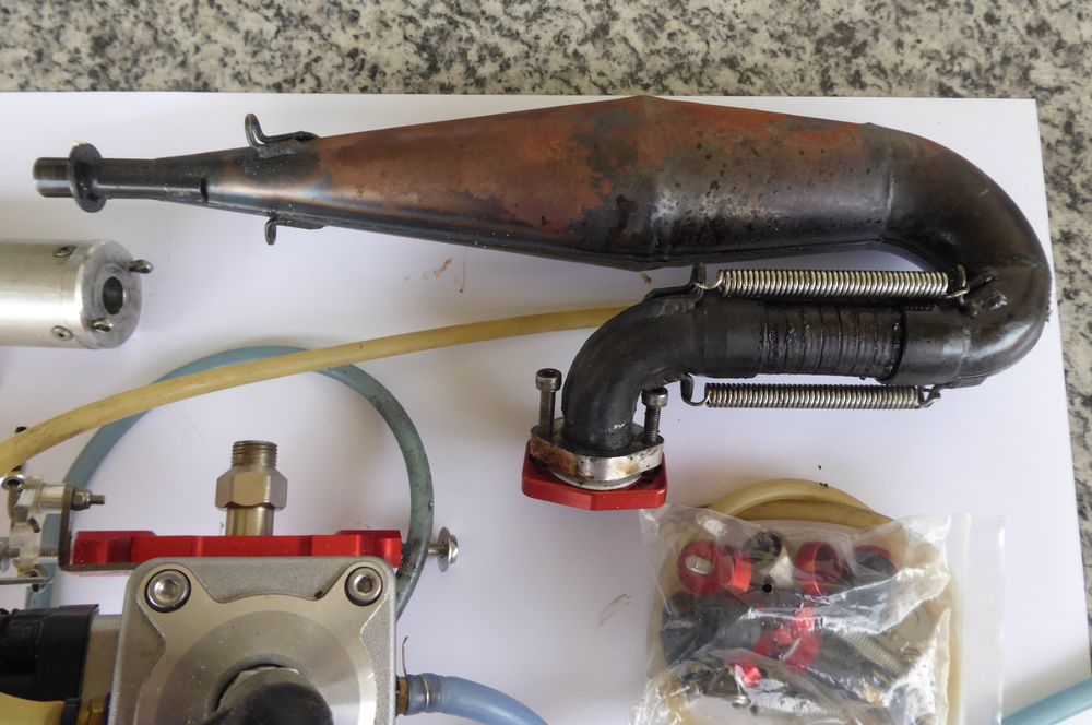 26ccm RCMK-2T-Benzin-Motor mit Resonanzrohr Leistung 7.4 HP. | Kaufen ...