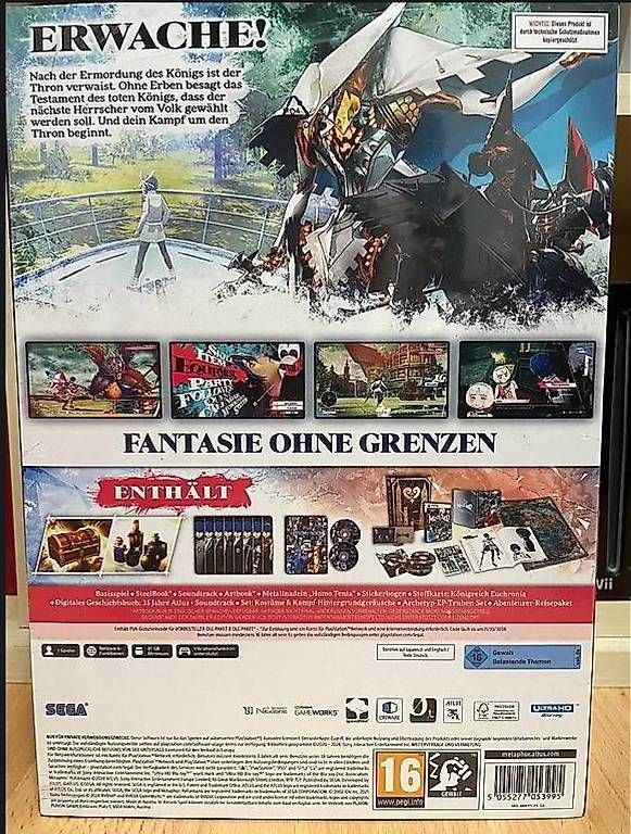 Metaphor Refantazio - Collectors Edition (PS5) NEU (Gebraucht) in ...