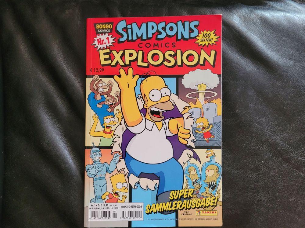 Simpsons Comics Explosion Nr. 1 - Super Sammelband! (Gebraucht) in ...