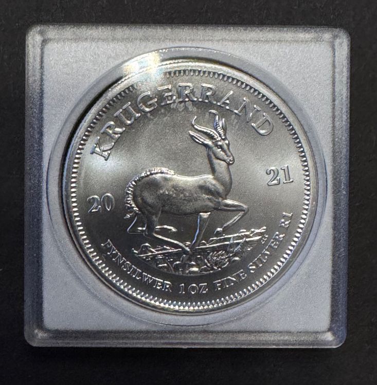 Krügerrand 1 Unze Silber 2021 | Kaufen auf Ricardo