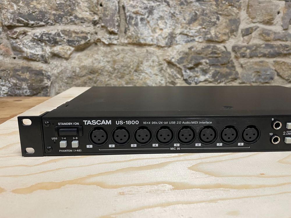 Tascam US-1800 USB Audio Interface (Gebraucht) in Basel für CHF 55 ...
