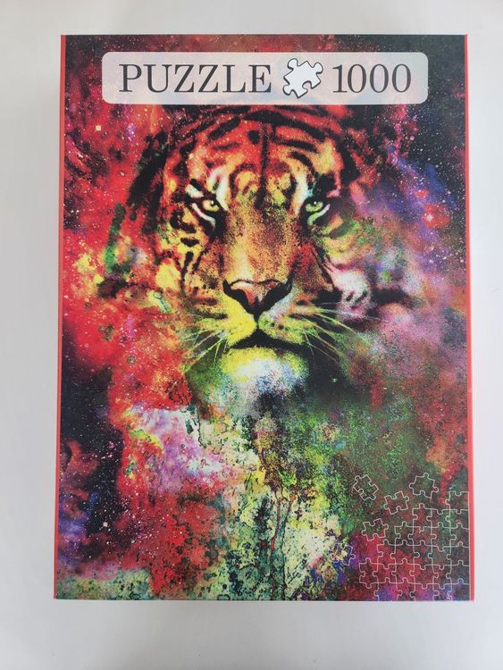 1000er Puzzle Tiger (Gebraucht) in Tuggen für CHF 3 – mit Lieferung auf Ricardo kaufen