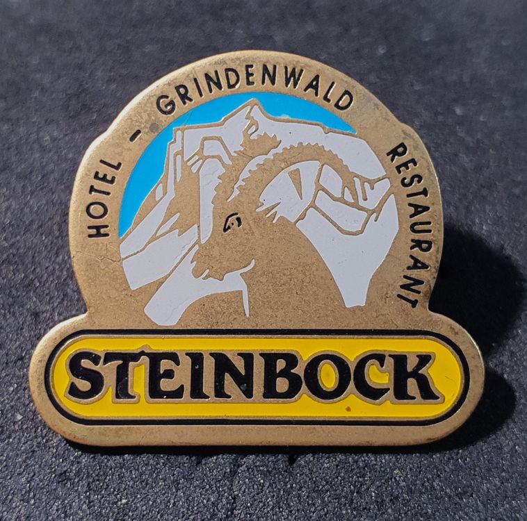 Y001 - Pin Hotel Grindelwald Restaurand Steinbock (Gebraucht) in ...