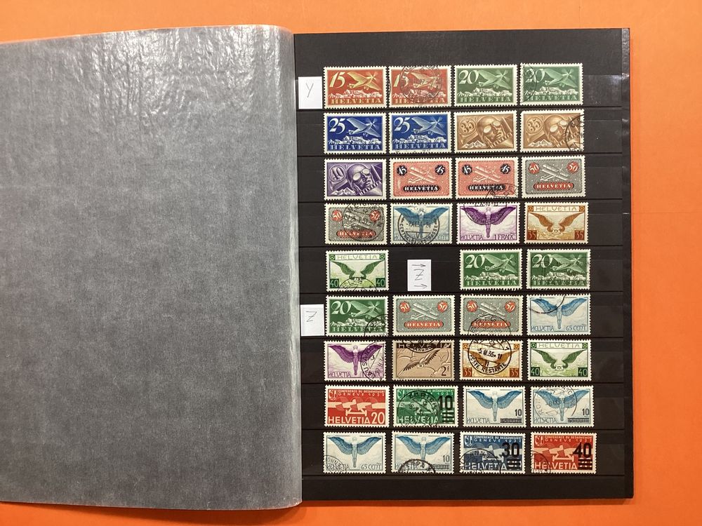 wertvolles🇨🇭Lot bunt gemischt ab sitzende Helvetia (Gebraucht) in Thun für CHF 61.9 – mit ...