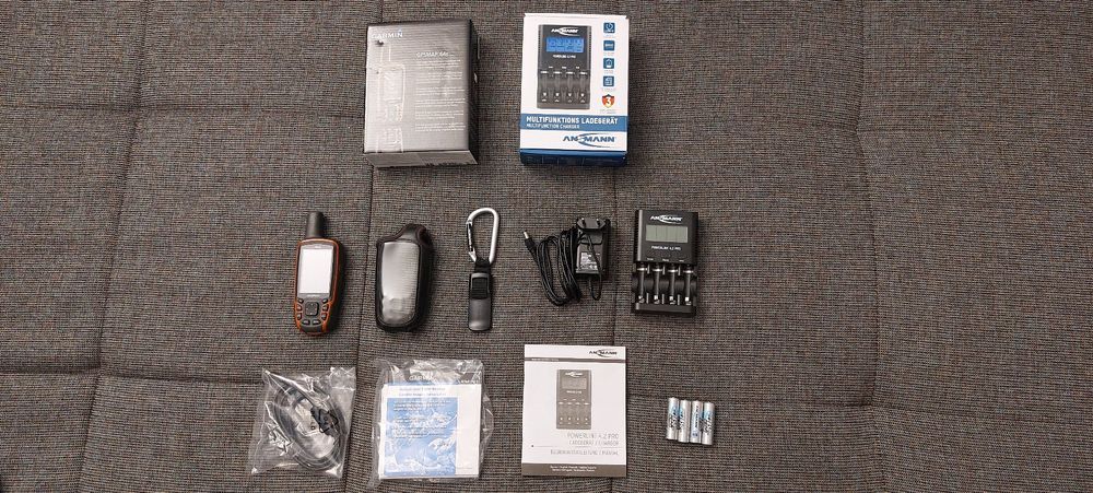 Garmin GPSMAP 64s mit Case, Batterien u. Ladegerät neuwertig | Kaufen ...