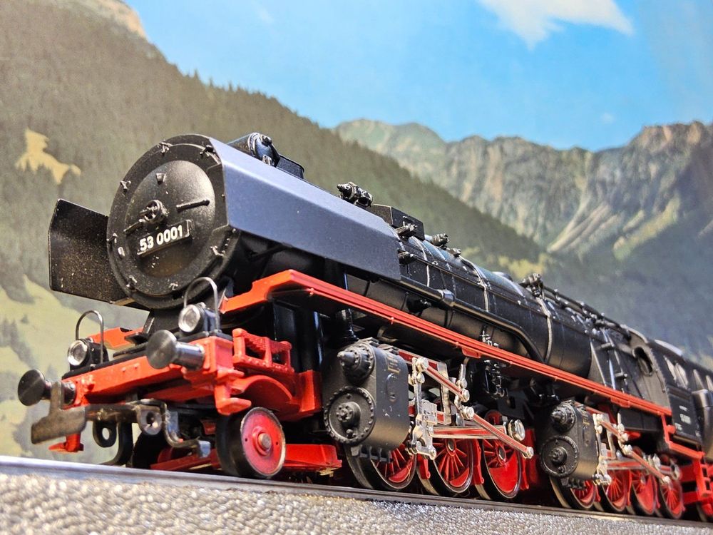 Märklin 3702 _ Dampflokomotive BR 53 0001 Borsig Mallet DRG (Gebraucht ...