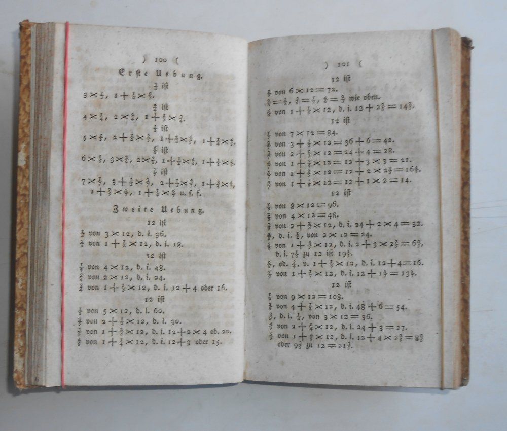 Lehrbuch der Arithmetik. 1806. (Gebraucht) in Basel für CHF 20 – mit ...