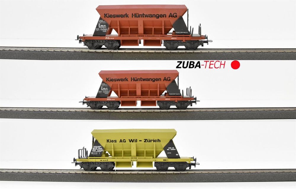Liliput 3x Kieswagen SBB H0 GS ohne OVP (Gebraucht) in St. Gallen für CHF 25 – mit Lieferung auf ...