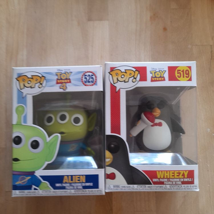 duo funko pop disney pixar toy story alien et siffly (Gebraucht) in ...