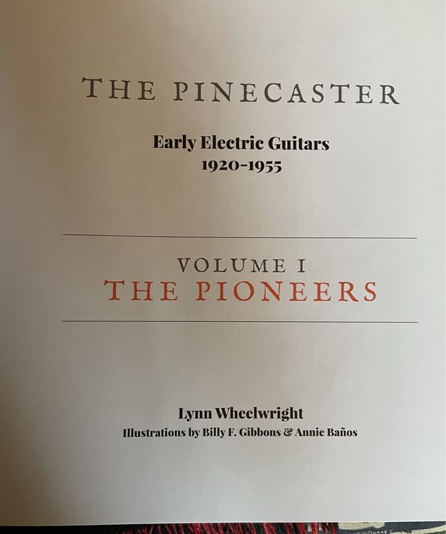 Fender Gitarren Buch Nacho Banos The Pinecaster (Neu (gemäss ...