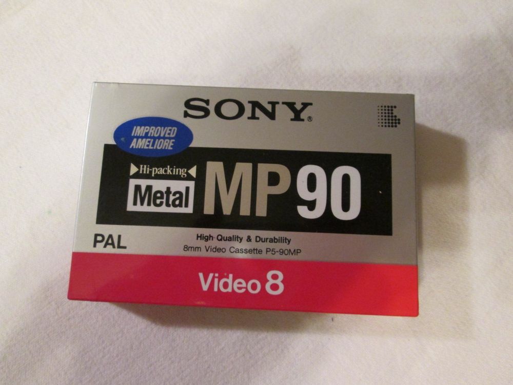 CASSETTE SONY METAL MP 90 VIDEO 8 (461) (Neu und originalverpackt) in ...