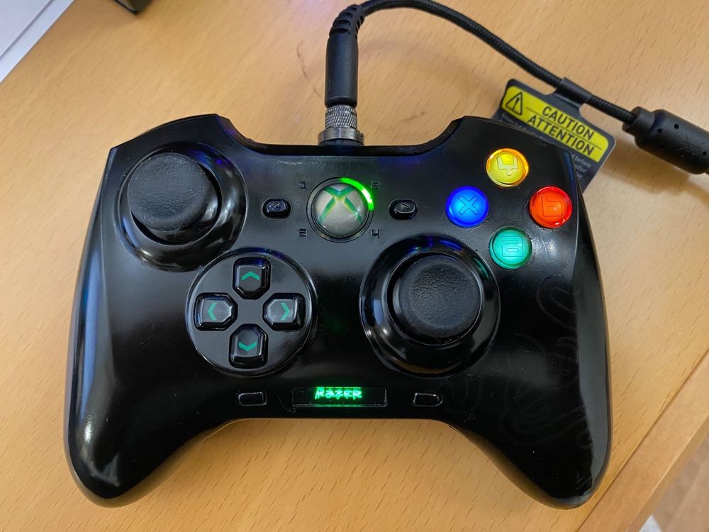 Razer Sabertooth Elite Controller für XBOX 360 oder PC | Kaufen auf Ricardo
