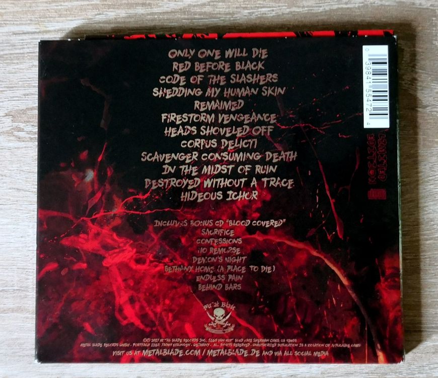 CD Cannibal Corpse Red before Black 2017 | Kaufen auf Ricardo