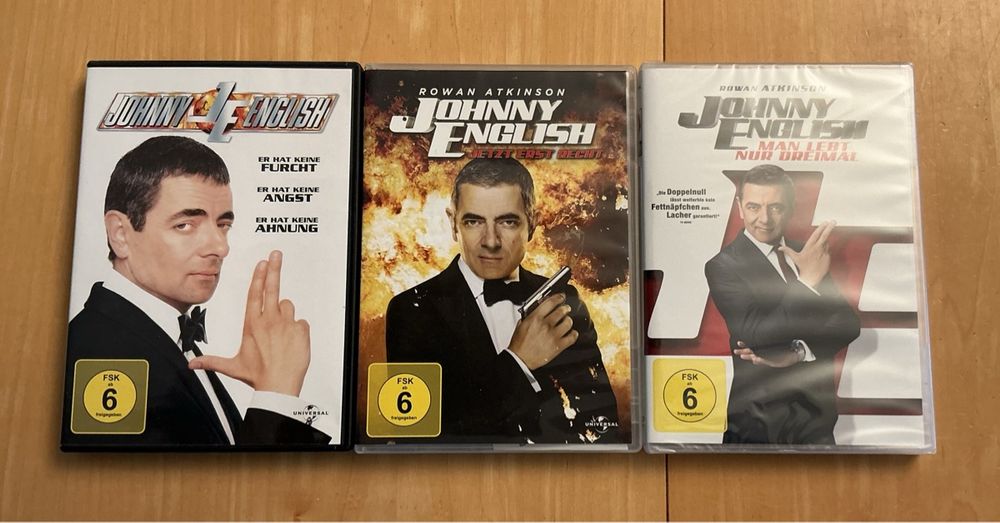 Johnny English DVD-Sammlung - Alle Filme (Gebraucht) in Dättwil AG für ...