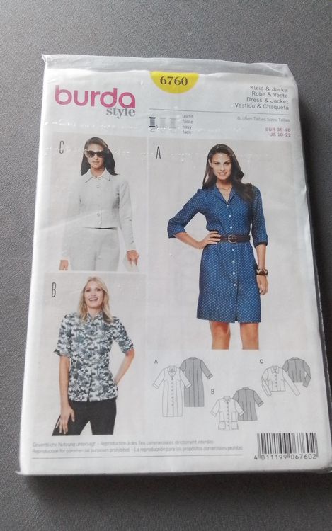 Burda Schnittmuster | Kaufen auf Ricardo