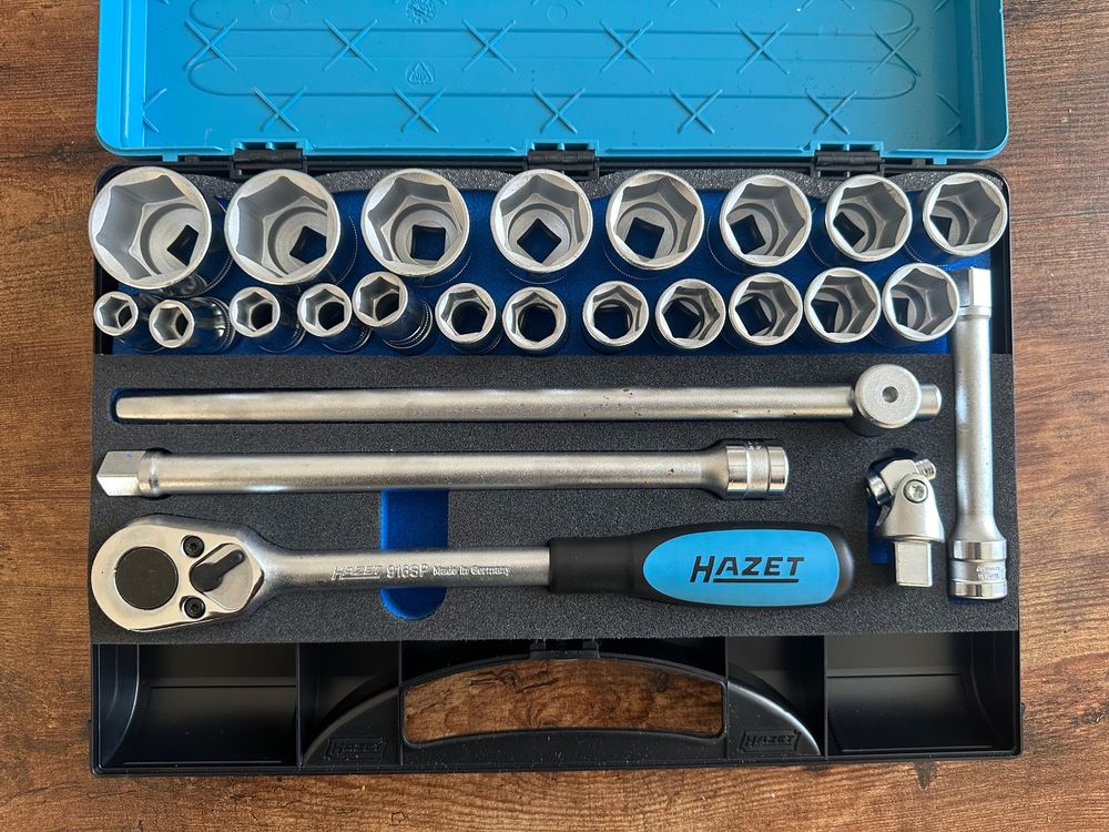 Hazet Steckschlüsselsatz 1/2 Zoll – Hochwertiges Werkzeug fü (Neu (gemäss Beschreibung)) in ...