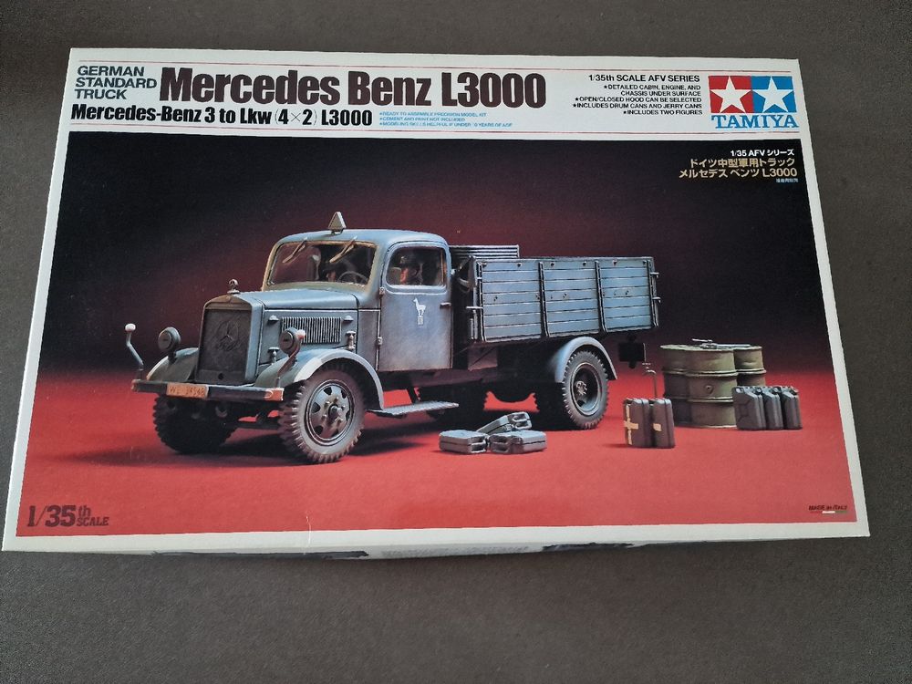 Tamiya Mercedes Benz L3000 1:35 | Kaufen auf Ricardo