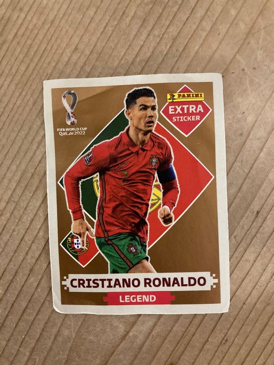 Panini Cristiano Ronaldo Legend / Extra Sticker Gold | Kaufen auf Ricardo
