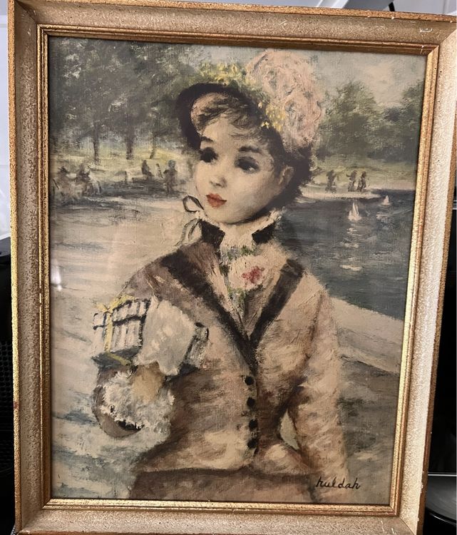 Tableau Huldah "In Central Park" | Kaufen auf Ricardo