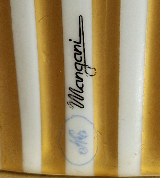 Tischlampe aus porzellan von Giulia Mangani Italien 1940er | Kaufen auf Ricardo