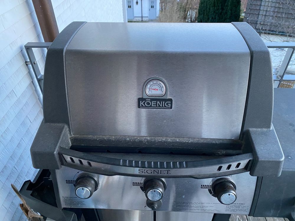 Grill Gasgrill König Koenig Signet 20 (Gebraucht) in Riedt b. Erlen für ...