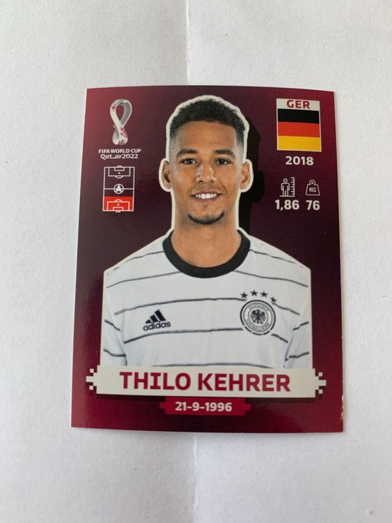 Panini WM 2022 Thilo Kehrer GER 7 | Kaufen auf Ricardo