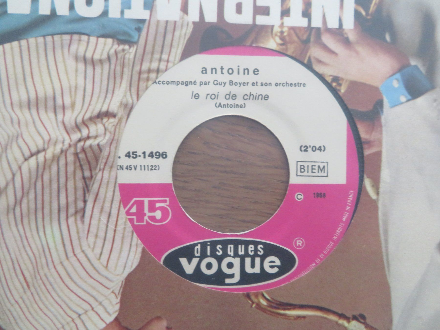 Antoine - Le Roi de Chine, Single Schallplatte, 1968 (Gebraucht) in ...