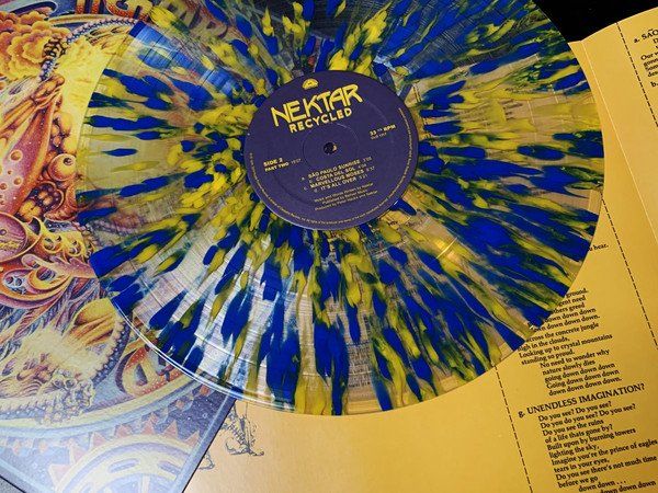 Nektar – Recycled - Limited Edition, Splatter Blue / Yellow (Neu ...