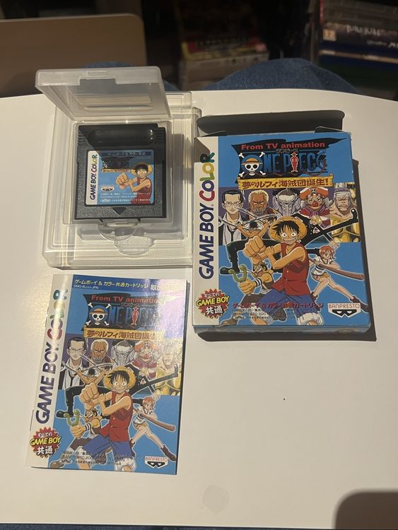 Jeu One Piece Game Boy Color JAP Import 🇯🇵 Complet (D'occasion) à ...