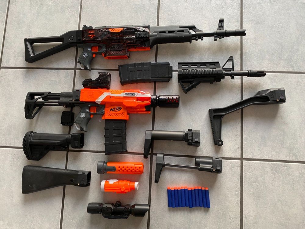 Nerf Elite xd Stryfe mit Spezialzubehör (Gebraucht) in Berikon für CHF ...