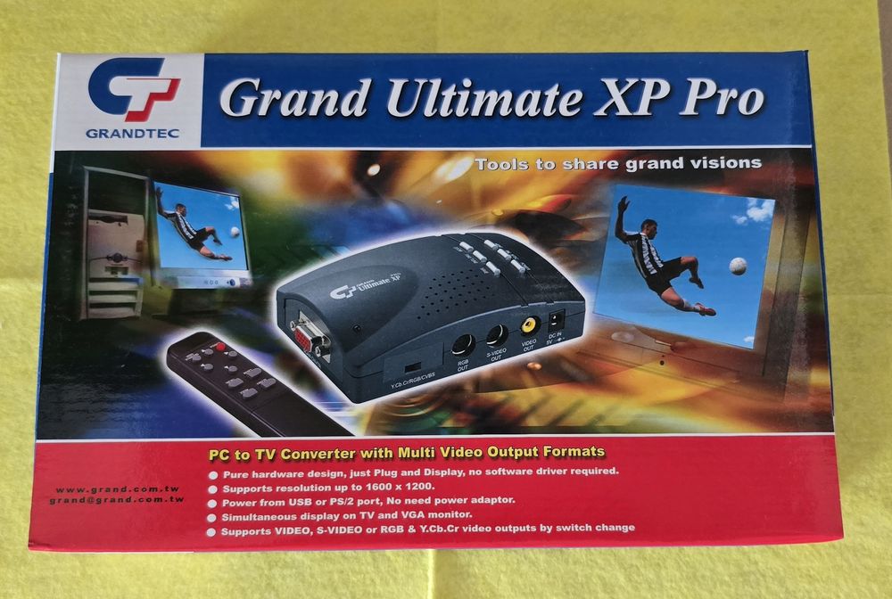 Convertisseur Grandtec Ultimate XP Pro - PC vers TV (D'occasion) à ...