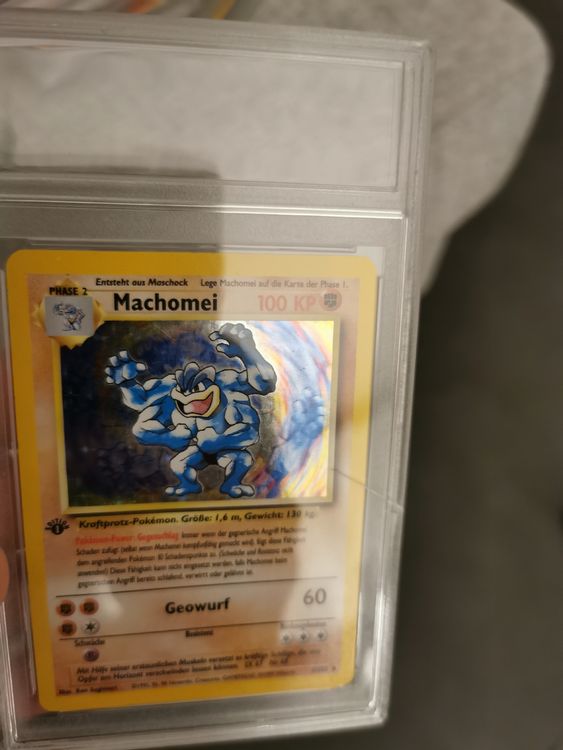 Pokemonkarte Machomei (Gebraucht) in Mettmenstetten für CHF 30 – mit Lieferung auf Ricardo kaufen